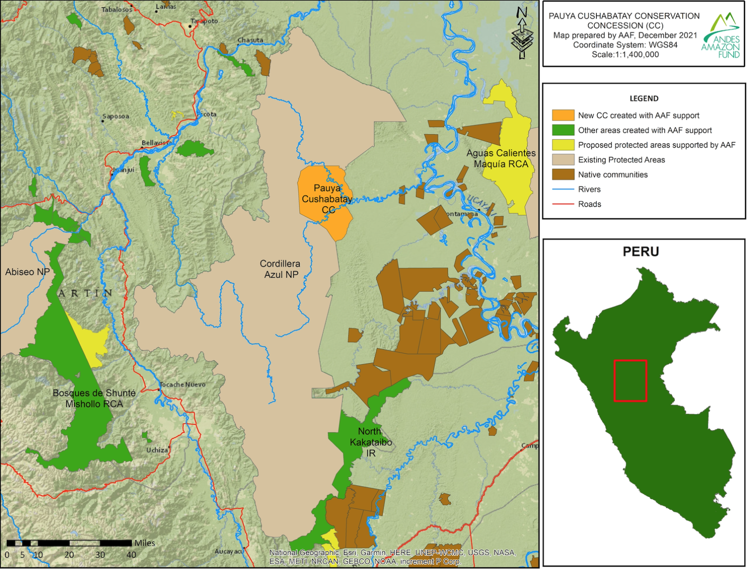 New conservation concession in Peru protects 200,000 acres adjacent to ...